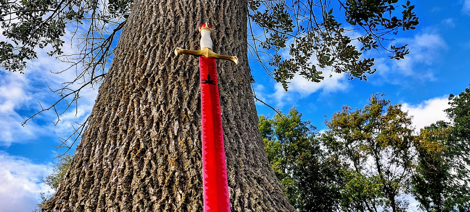 Wooden Zar'roc Sword: Inheritance Cycle Replica, Cosplay Display - Etsy