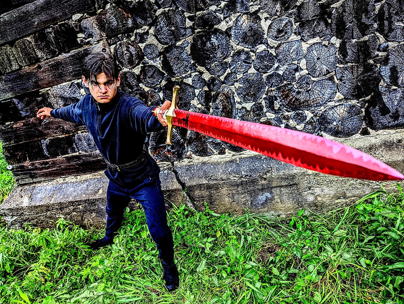 Wooden Zar'roc Sword From Inheritance Cycle Sword of Eragon and Murtagh ...