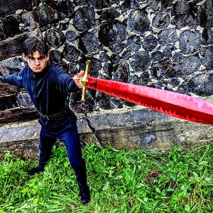 Wooden Zar'roc Sword From Inheritance Cycle Sword of Eragon and Murtagh ...