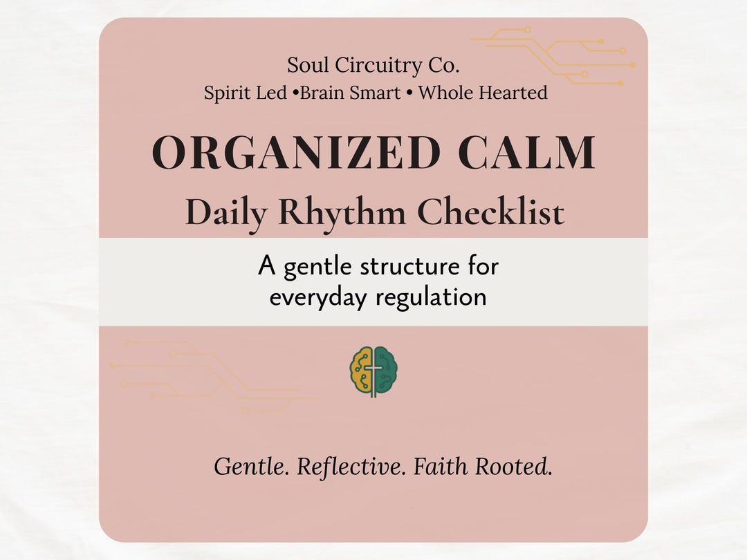 Christian Daily Rhythm Checklist | Faith-based Nervous System ...