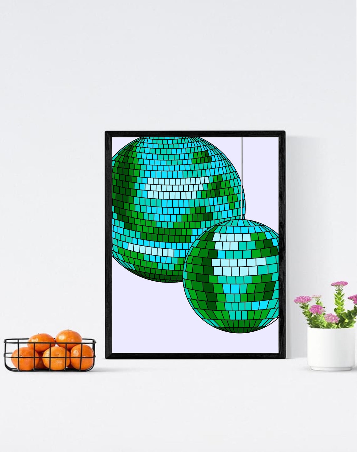 Disco Ball Gallery Wall - Etsy