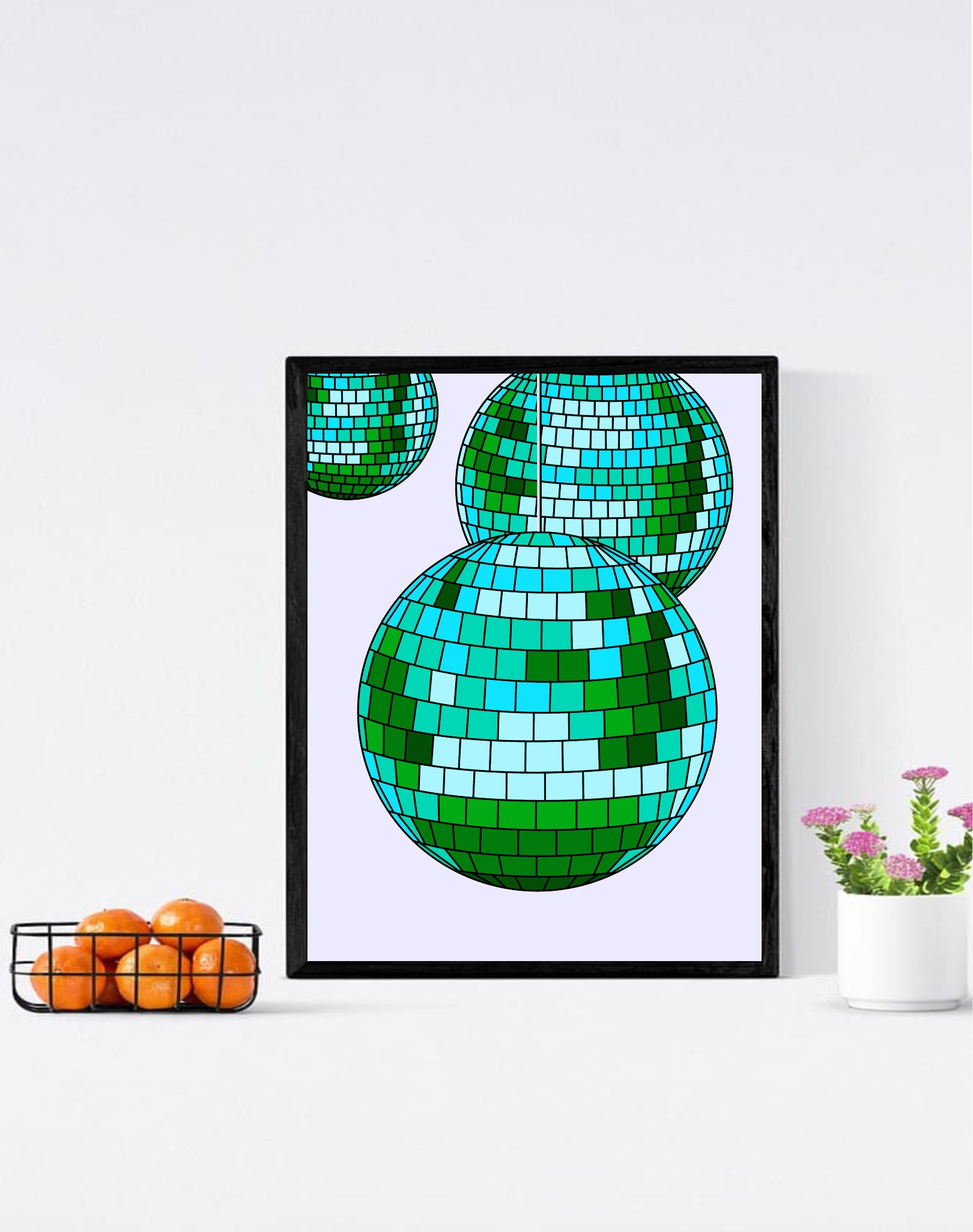 Disco Ball Gallery Wall - Etsy