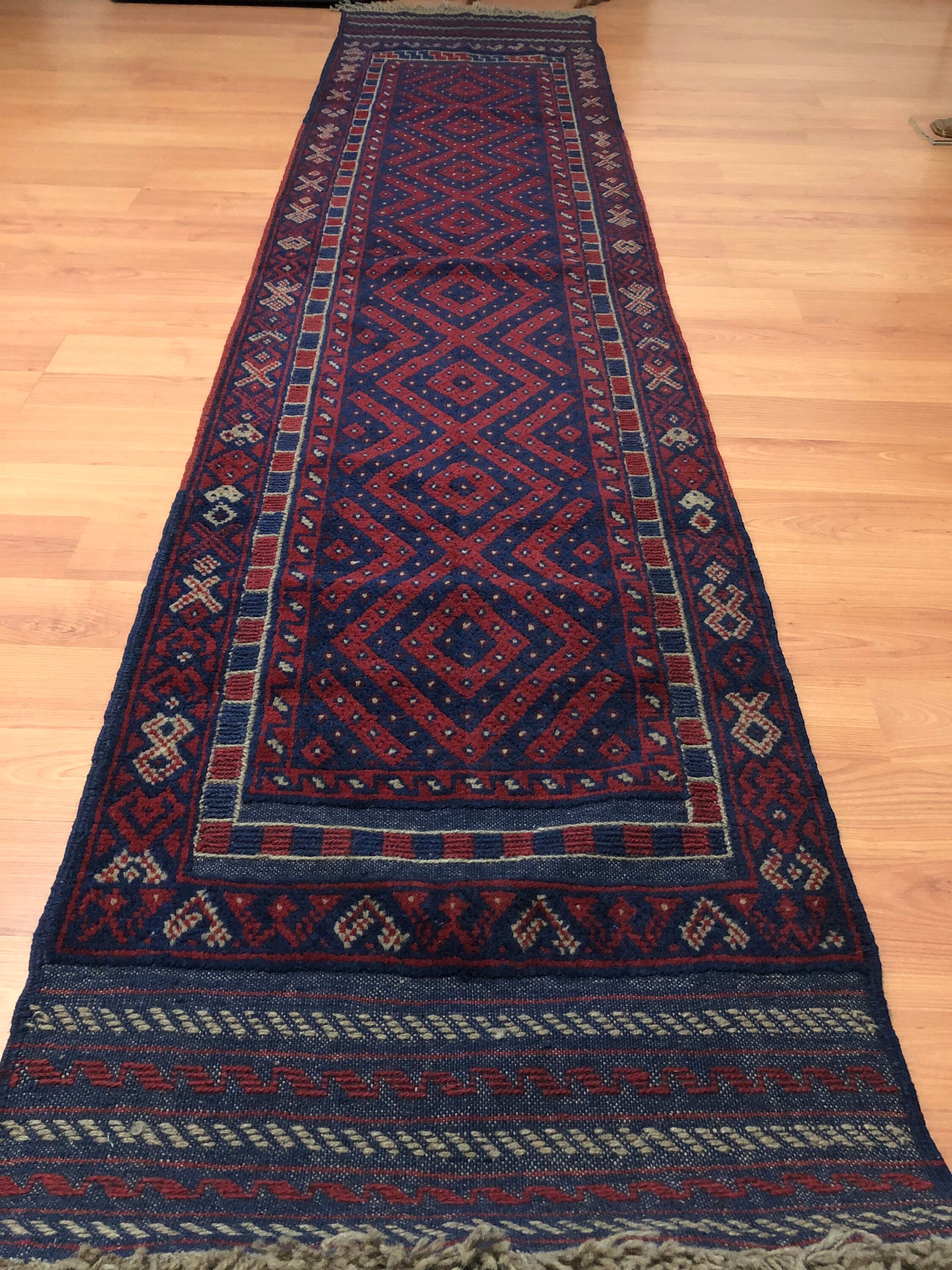 Afghan Runner Rug, Hallway Runner Rug, Stair Runner Rug, Mashwani ...