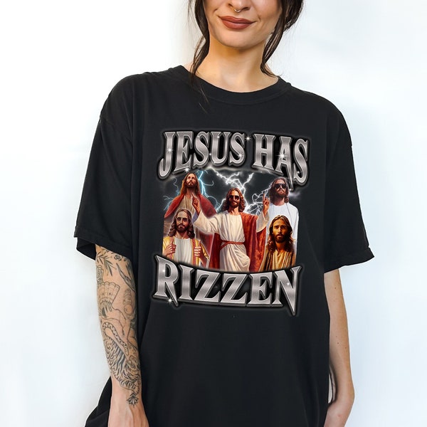 Jesus Has Rizzen Shirt - Etsy
