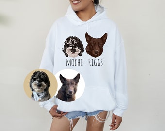 Custom Pet Sweatshirt Custom Dog Hoodie, This Human Belongs To Custom ...