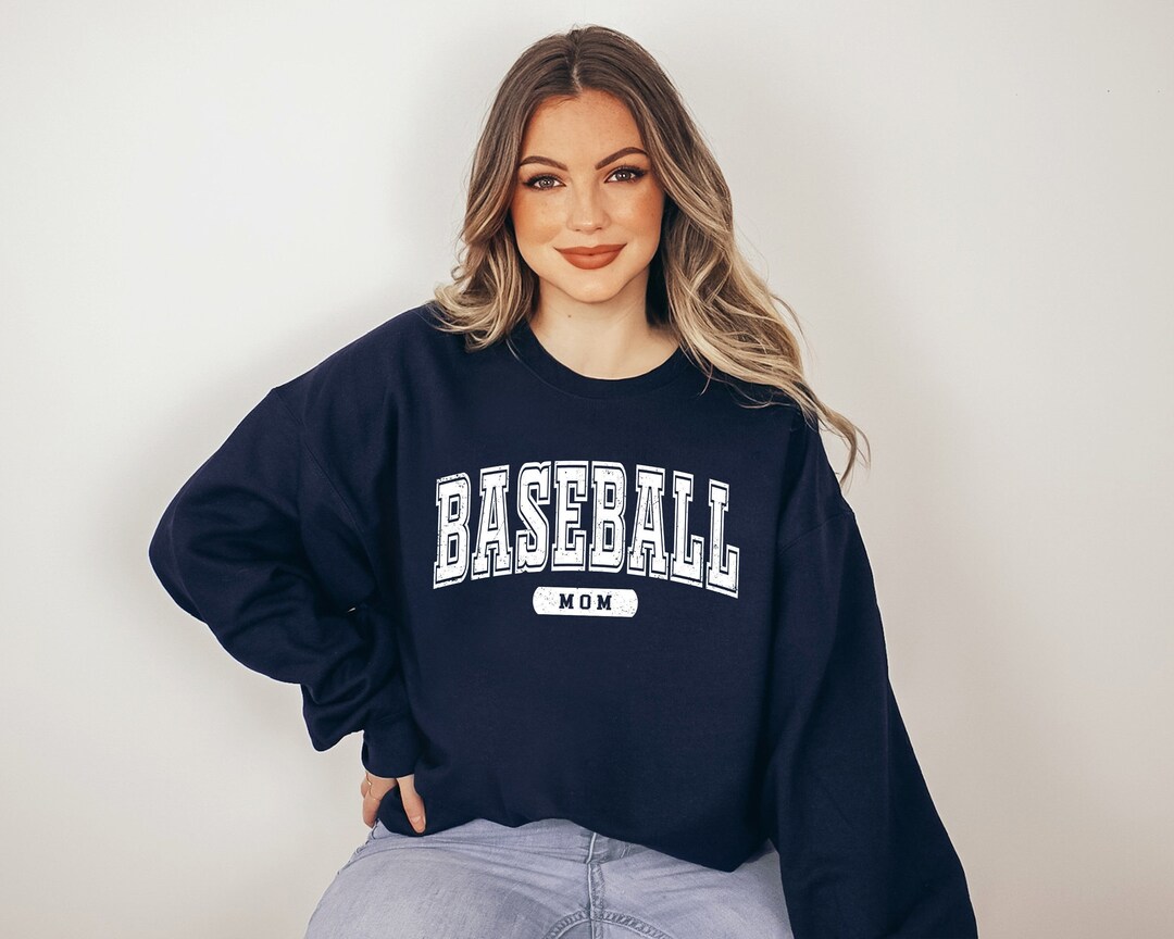 Baseball, Mom Sweatshirt, Baseball Momma Sweater, Sports Mom Sweater ...