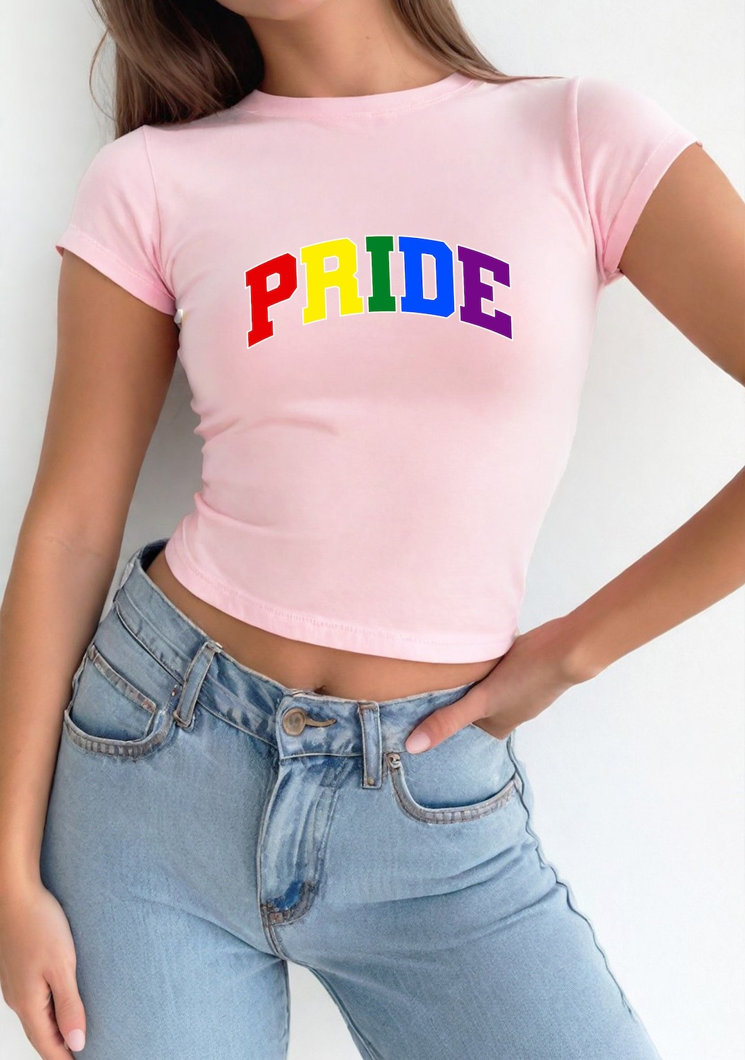 Baby Tee Pride Month, Baby Tee, Gay Pride, Lesbian Pride Baby Tee, Cute ...