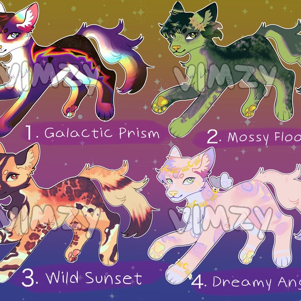 Furry Adopt Feral - Etsy