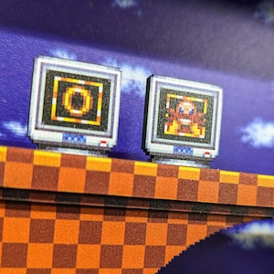 Shadowbox 3D Sonic - Etsy