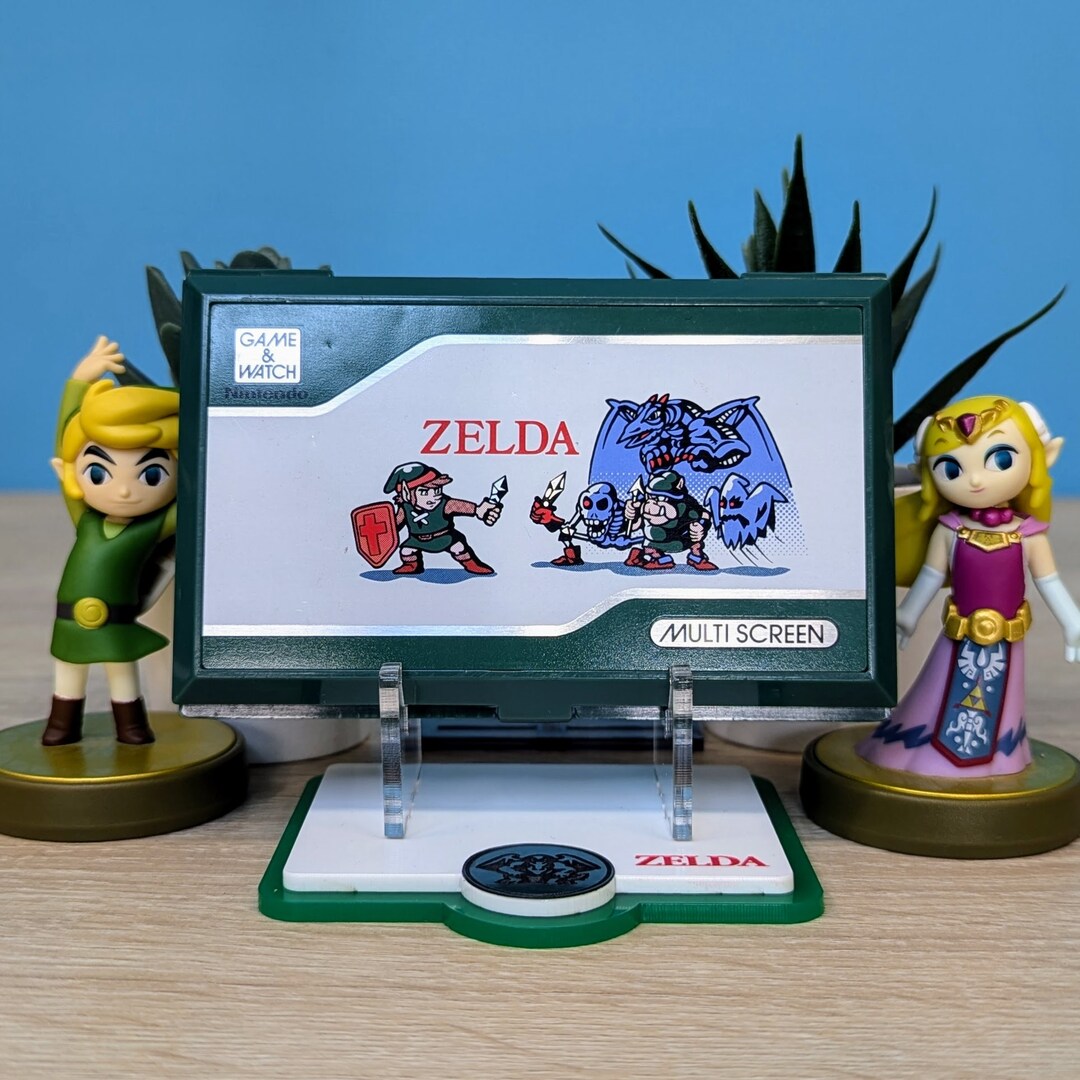 Game & Watch Zelda Multiscreen Display Support - Etsy