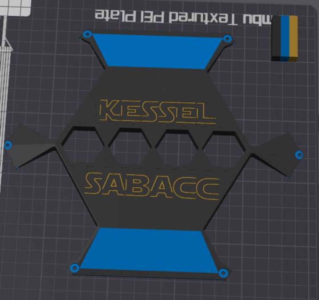 Kessel Sabacc Game Case Digital STL Files | Star Wars Inspired 3D ...