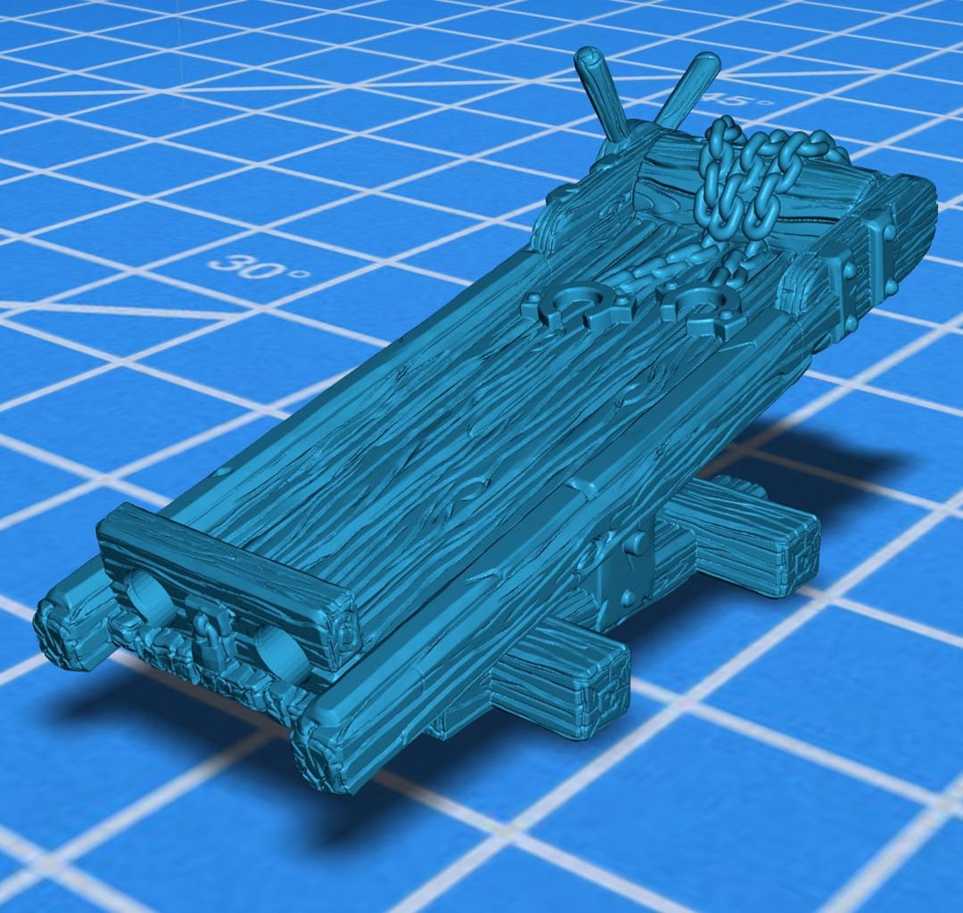Medieval Torture Table Tiny Furniture 3D Printed Gaming - Etsy