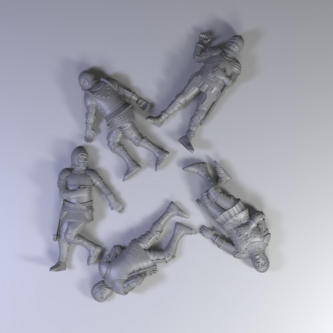 Dead Knights Tiny Furniture 3D Printed Gaming Miniatures - Etsy UK