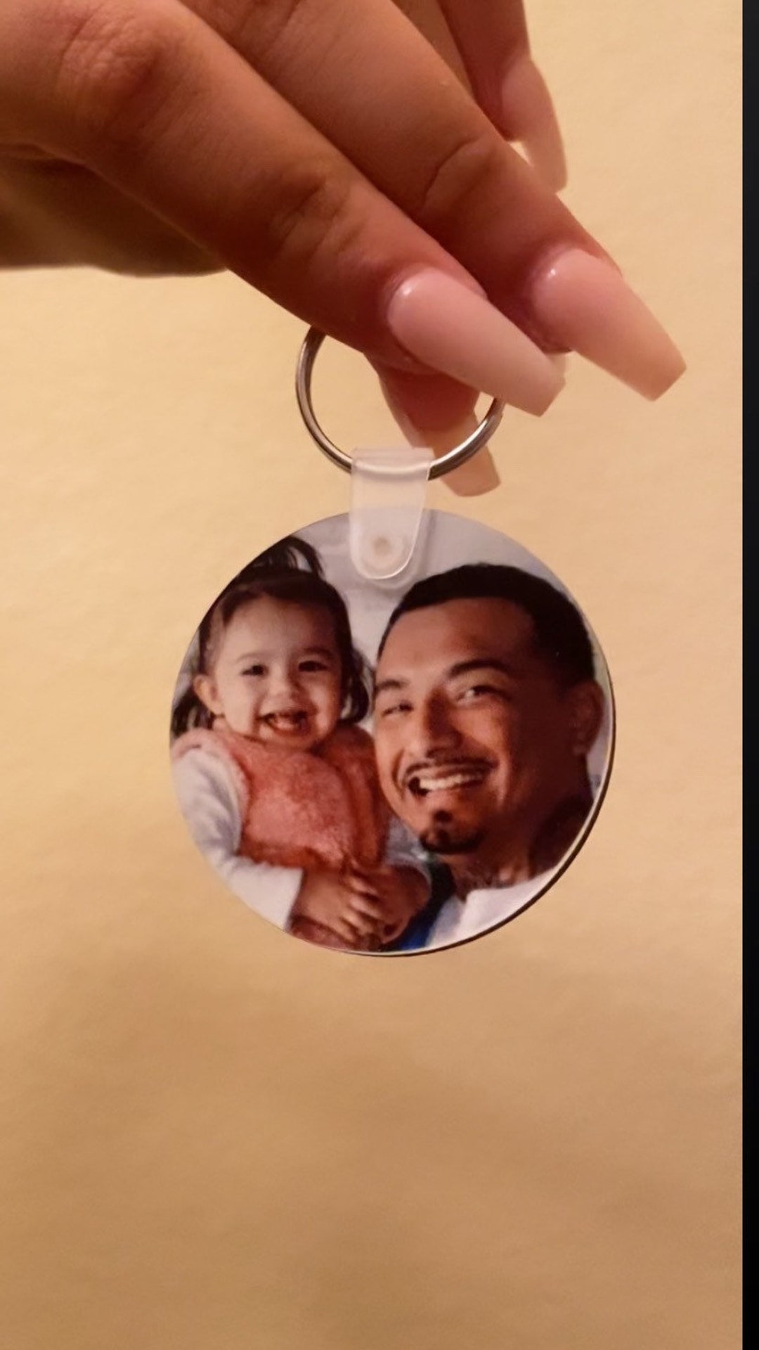 Personalized Keychain 2x2 Double Sided - Etsy