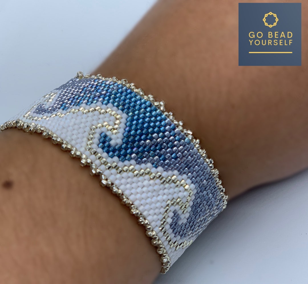 Ocean Waves - Odd and Even (both Versions) Count Peyote Bracelet ...