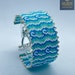 Agitated Sea - Even Count Peyote Stitch Bracelet Pattern (not a ...