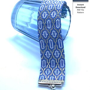Moroccan Trellis - Odd Count Peyote Stitch Bracelet Pattern (not a ...
