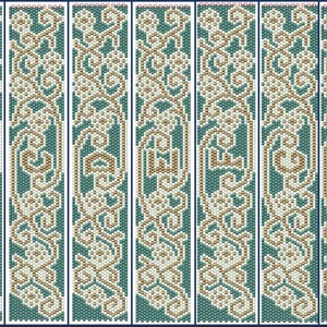 26 PATTERNS INCLUDED - Letters - Odd Count Peyote Pattern (no Physical ...