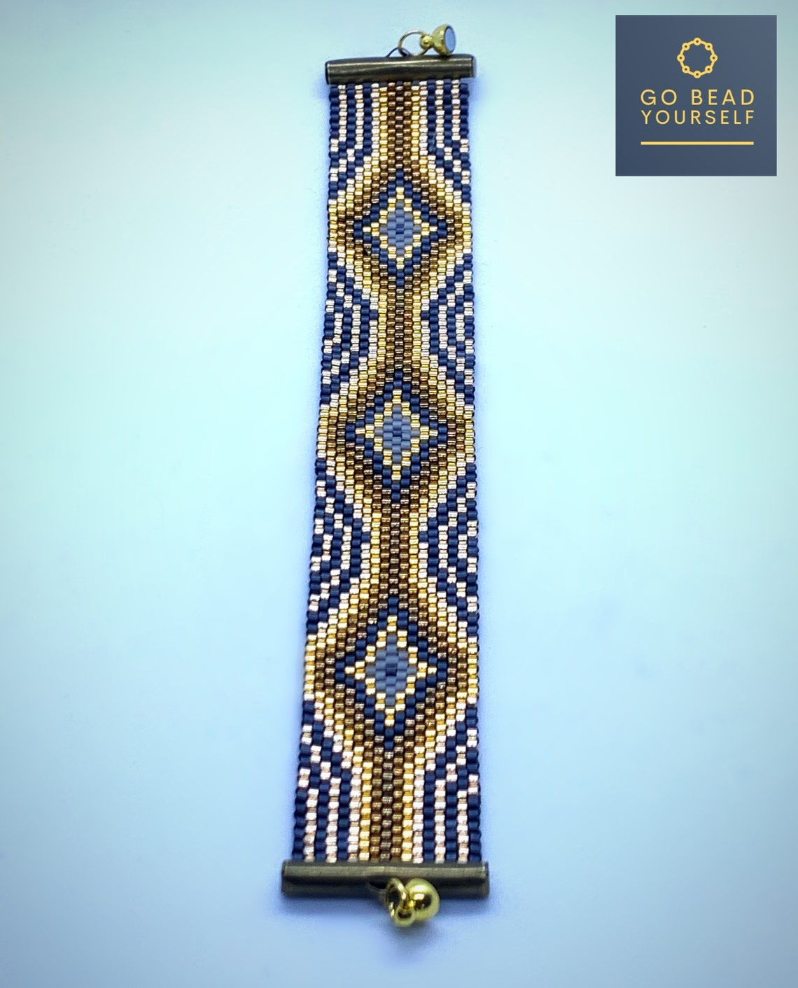 Hypnotic Odd Count Peyote Stitch Bracelet Pattern no - Etsy