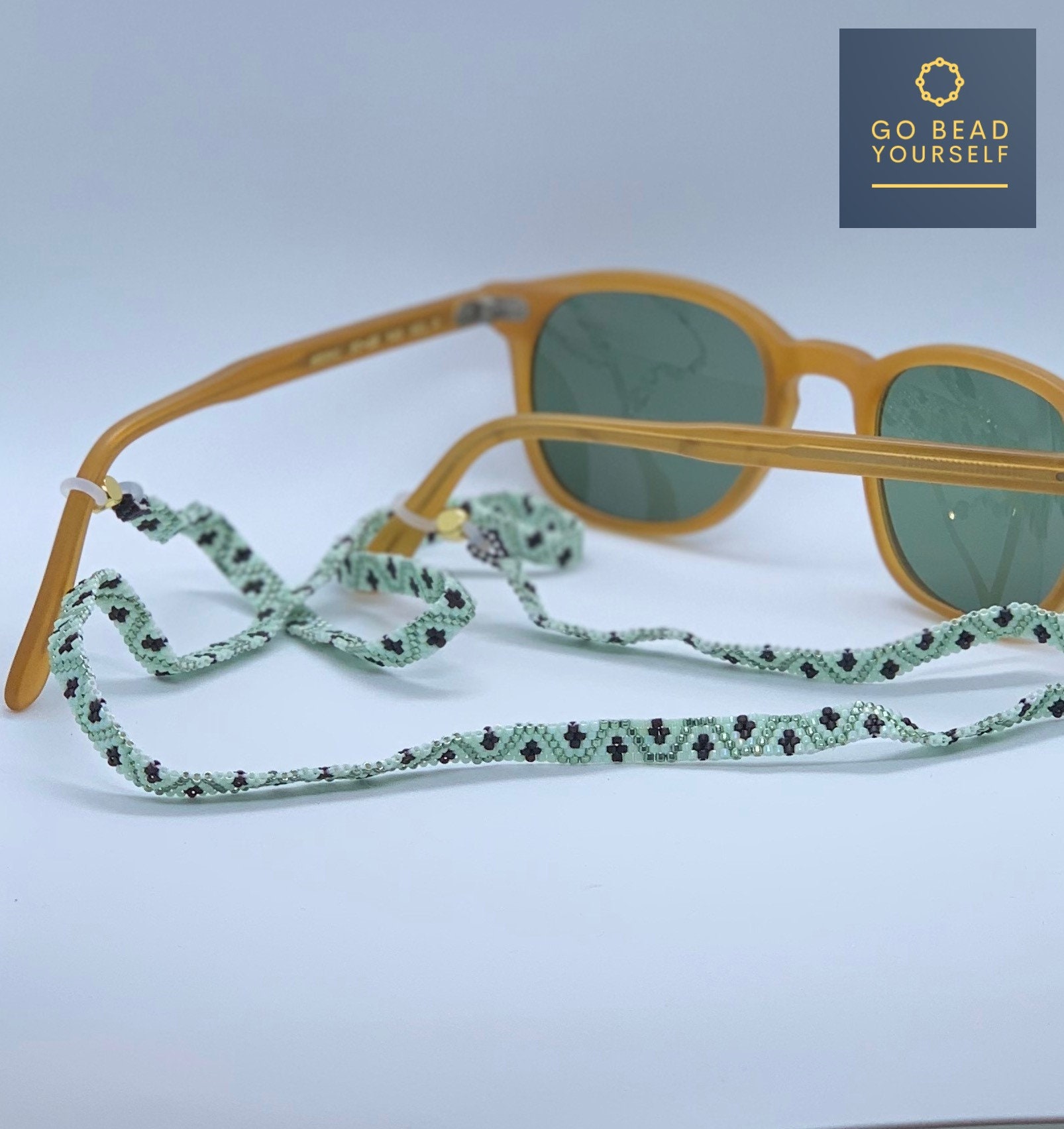 5 Patterns Included! Straps Patterns for Glasses - Odd Count Peyote (no ...