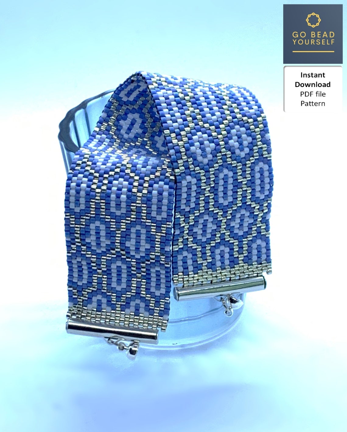 Moroccan Trellis Odd Count Peyote Stitch Bracelet Pattern - Etsy