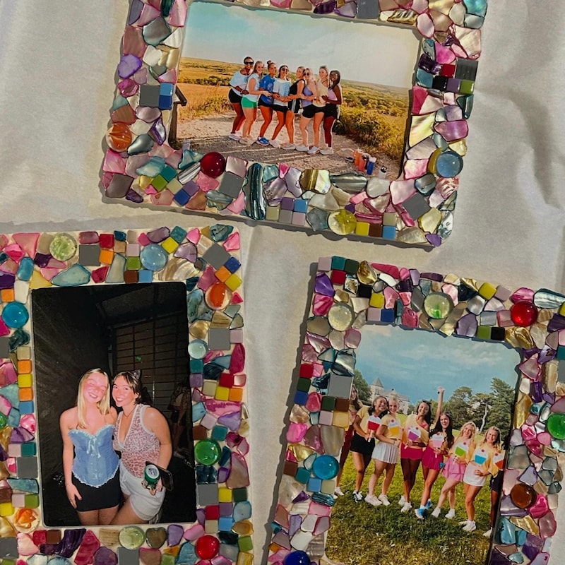 Mosaic Picture Frame - Etsy