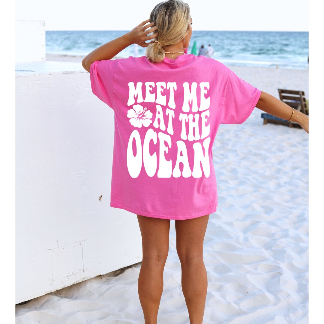 Comfort Colors Beachy Shirt VSCO Tshirt Oversized Preppy Shirt Coconut ...