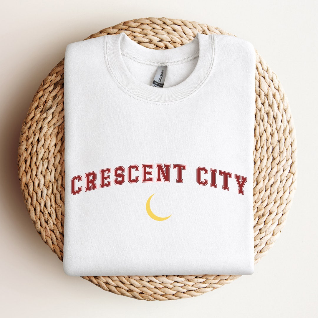 Crescent City Sweatshirt Aesthetic Lunathion Crewneck Maas Universe ...