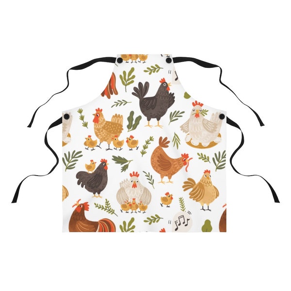 Chickens Apron - Etsy