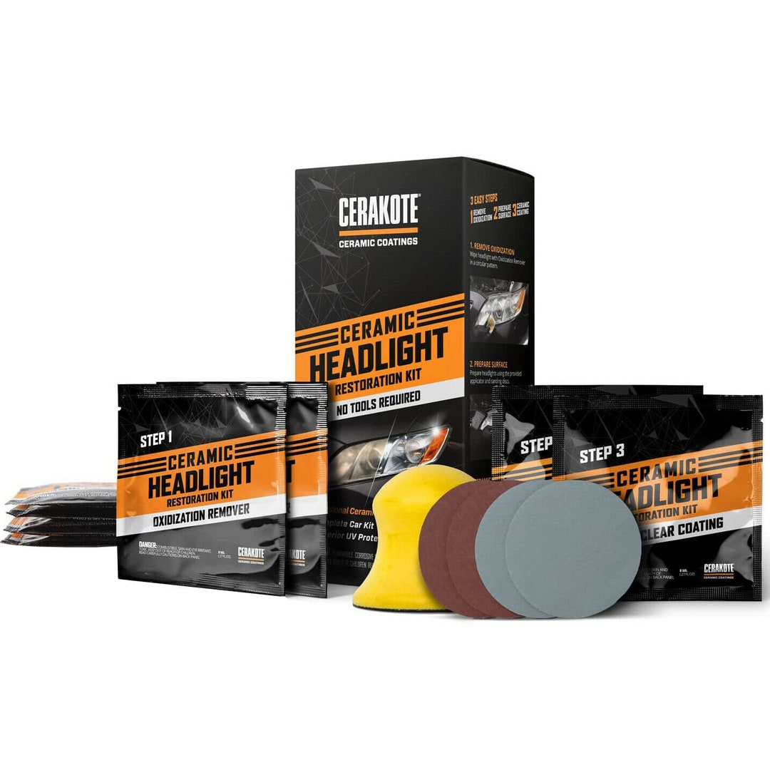 Cerakote Ceramic Headlight Restoration Kit - Ceramic Coating That ...