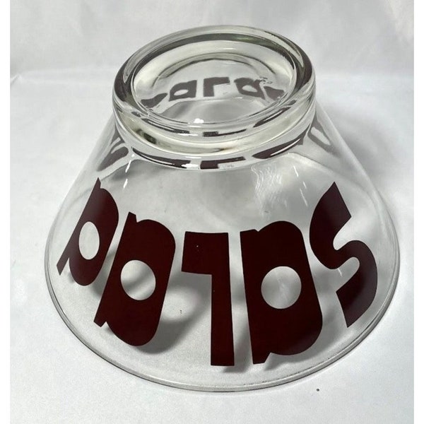 Typography Glass - Etsy