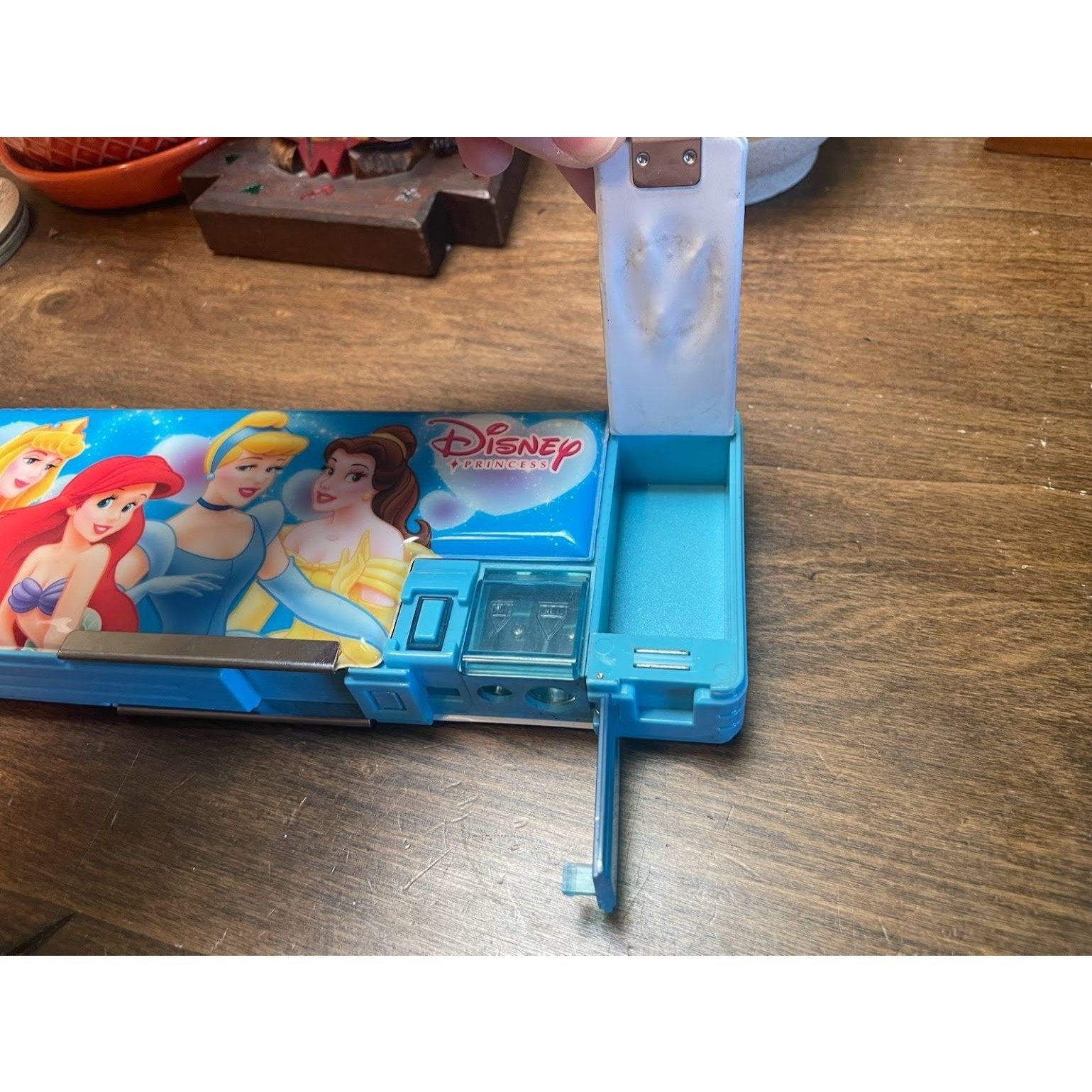 90s Vintage Walt Disney Princess Pencil Case // Multi-compartment and Magnetic - Etsy