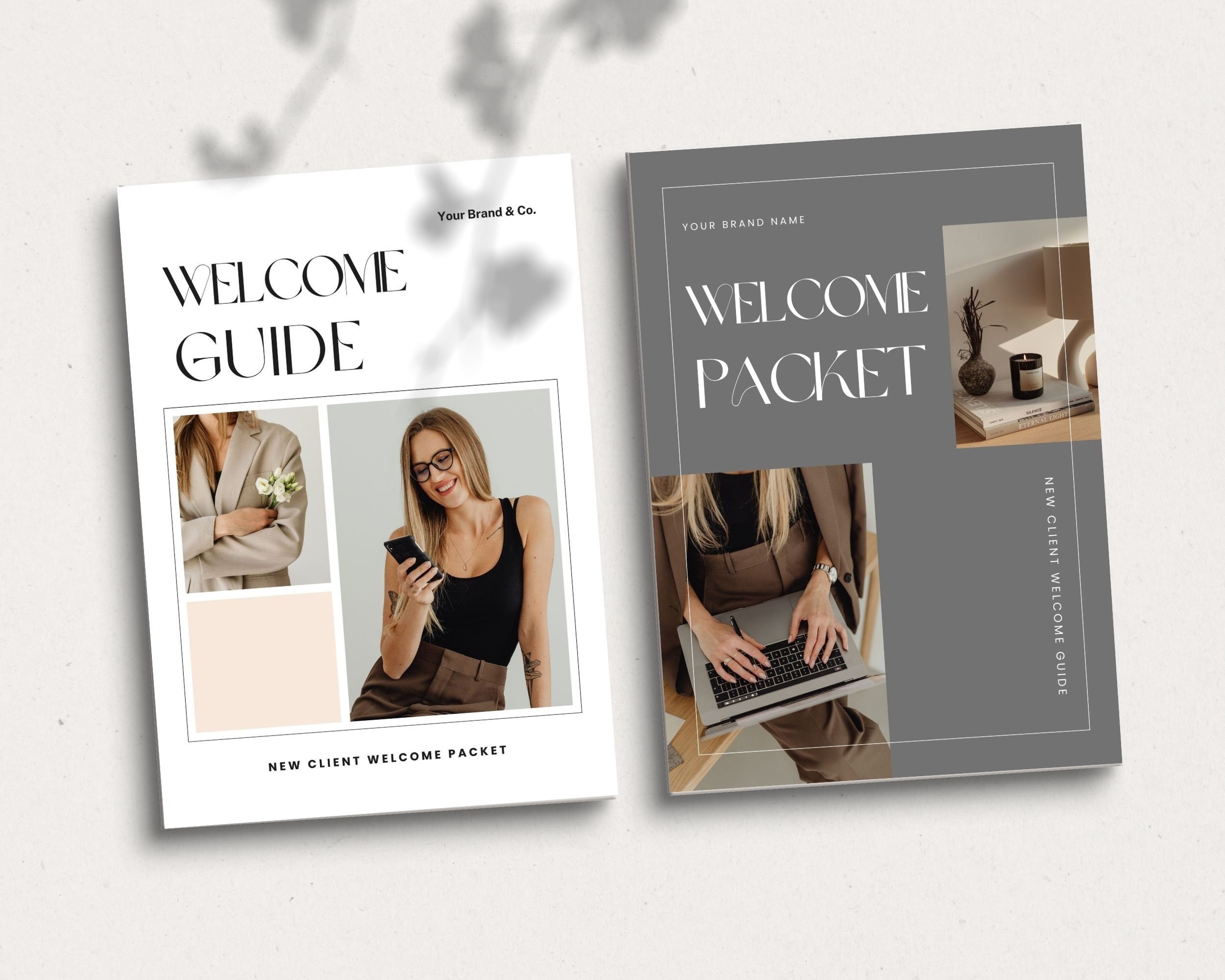 Virtual Assistant Welcome Packet Canva Template. New Client Onboarding ...