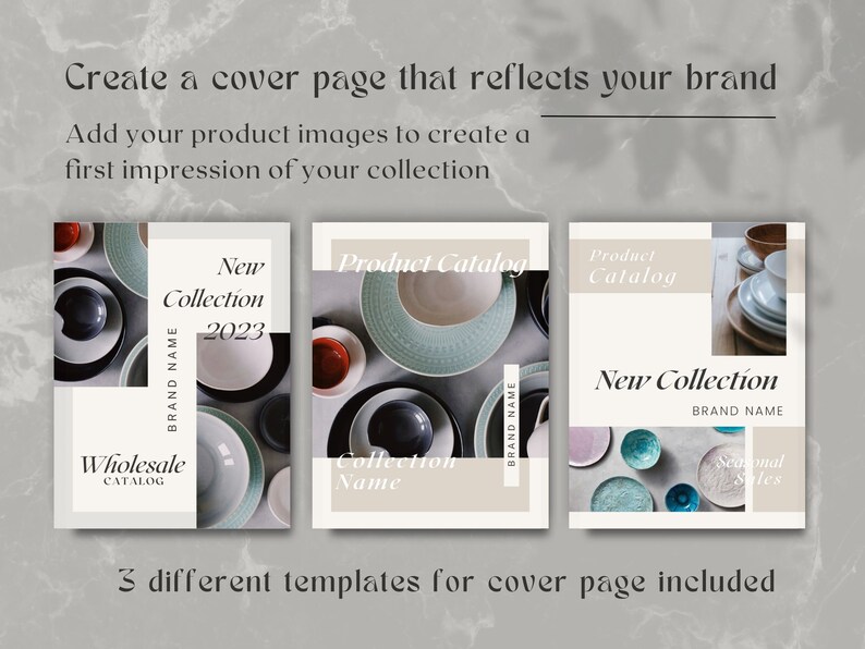 Line Sheet Canva Template. Wholesale Catalog Template. Canva Product ...