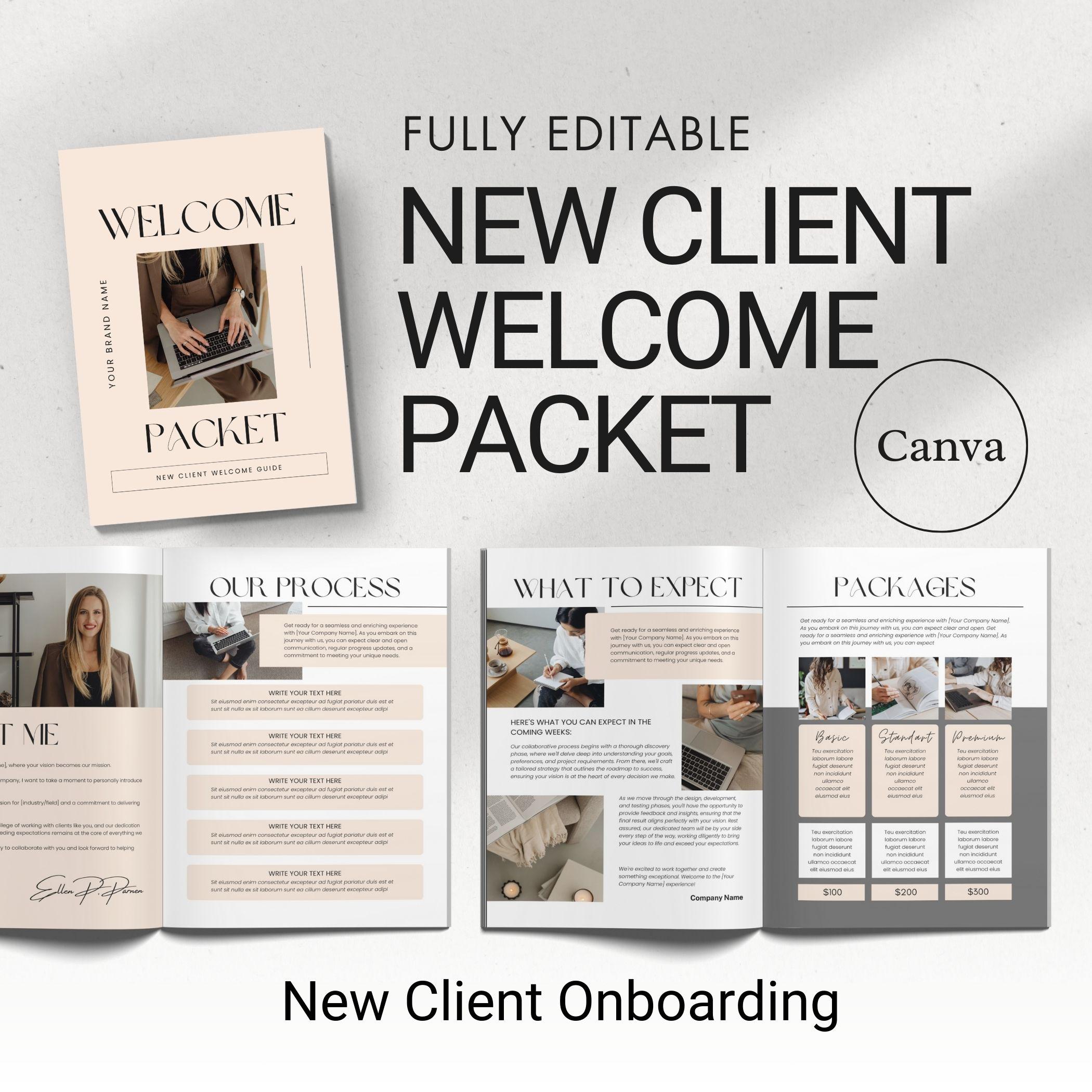 Virtual Assistant Welcome Packet Template. New Client Onboarding Guide ...