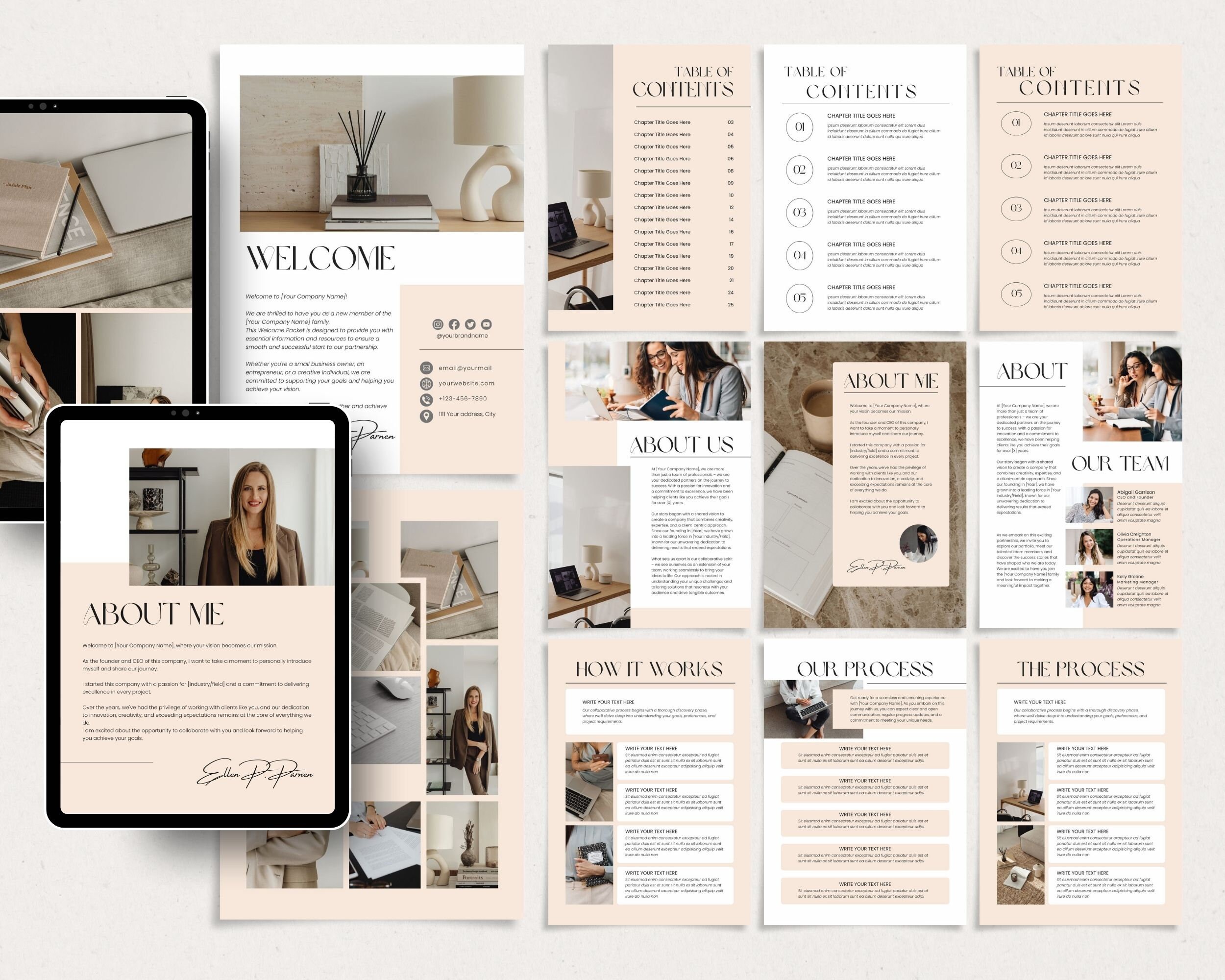 Virtual Assistant Welcome Packet Template. New Client Onboarding Guide ...