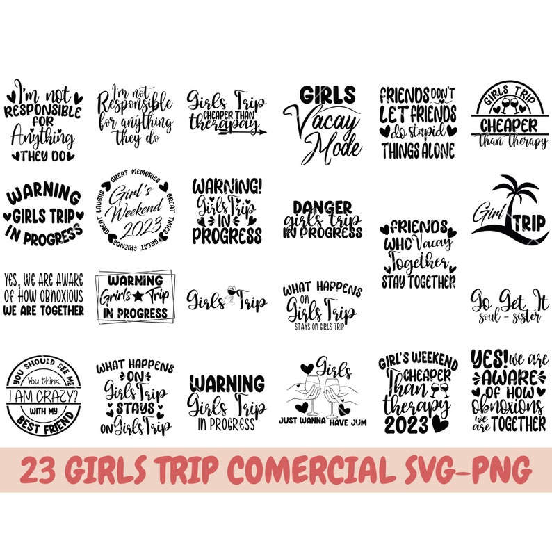 Girls Weekend Svg Girls Trip Shirts Svg Girls Trip Svg - Etsy