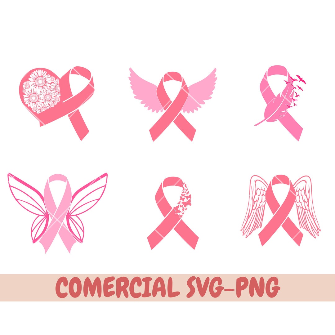 Cancer Ribbon SVG | Pink Ribbon SVG | Awareness Ribbon SVG | Ribbon Svg ...