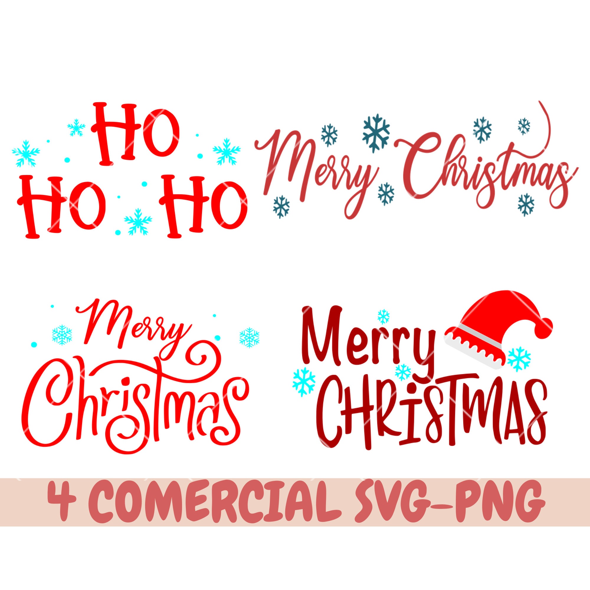 CHRISTMAS Christmas Svg Winter Svg Holidays Svg Cut Files - Etsy