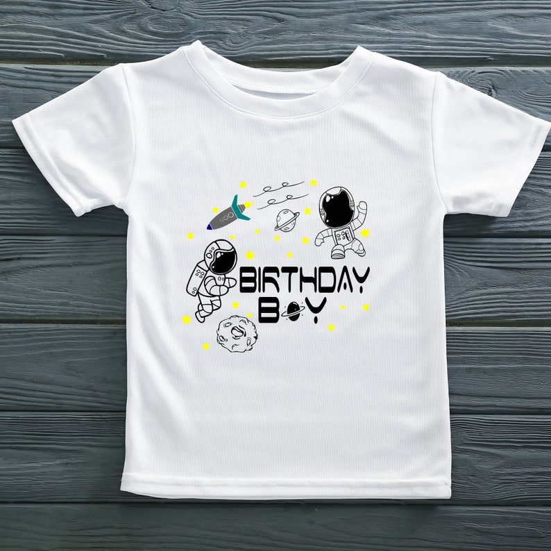 Space Themed Birthday Space Birthday Svg Matching Family - Etsy