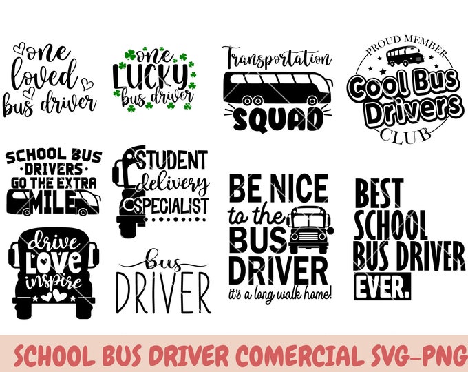 Thanks for the Sweet Ride Svg / Bus Driver Gift / Thank You Bus Driver ...