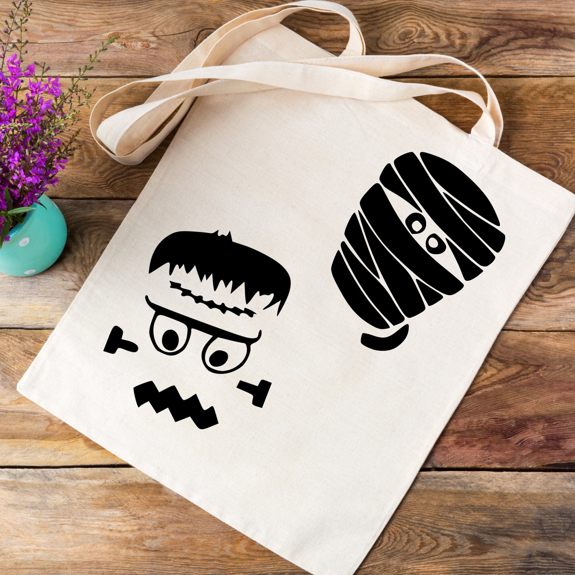Frankenstein Monster SVG, Halloween SVG Faces Bundle, Mummy Face Svg ...