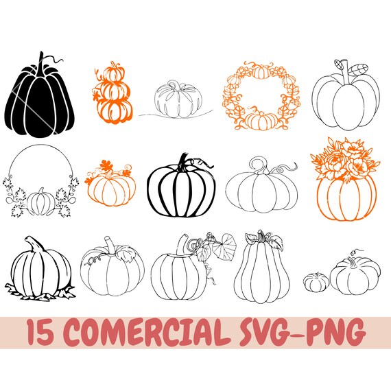 Fall SVG Fall SVG Bundle Autumn Svg Thanksgiving Svg Fall - Etsy