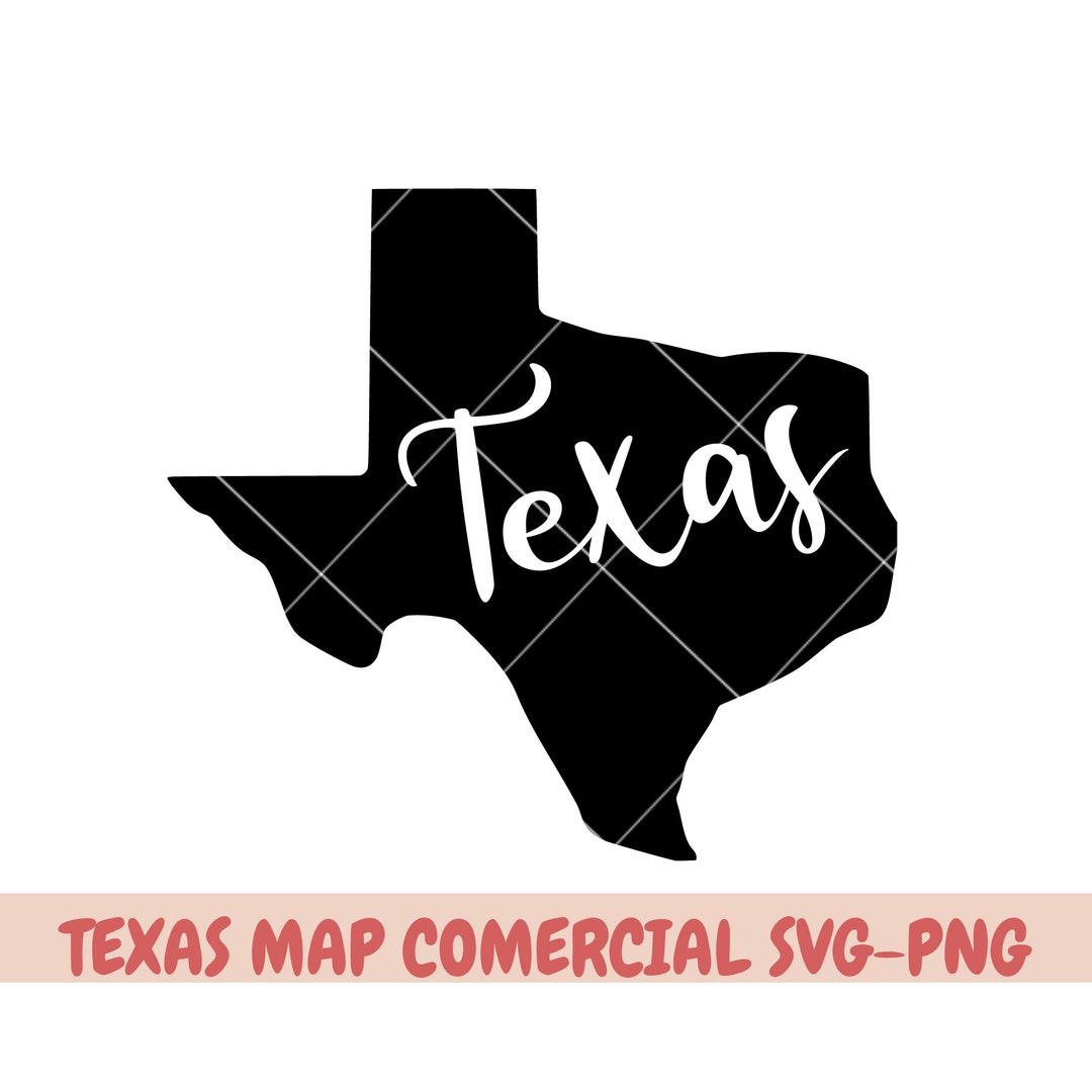 Texas SVG, Texas State SVG, Texas Outline SVG, Outline of the State of ...
