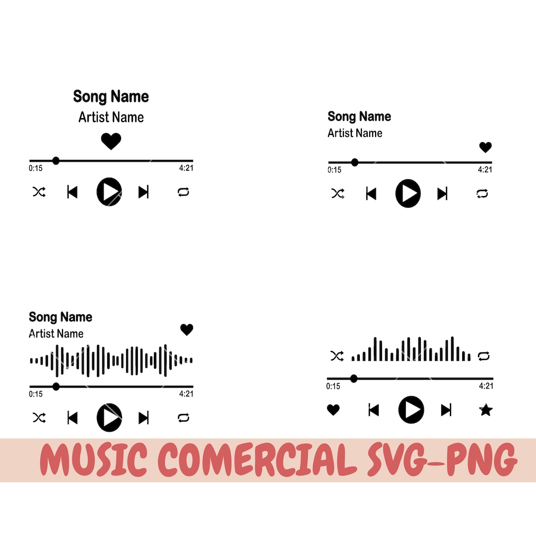 Music Player Svg Bundle Music Player Display Audio Control Svg Play ...