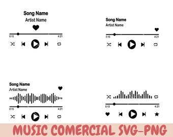 Music Player Svg Bundle Music Player Display Audio Control Svg Play ...