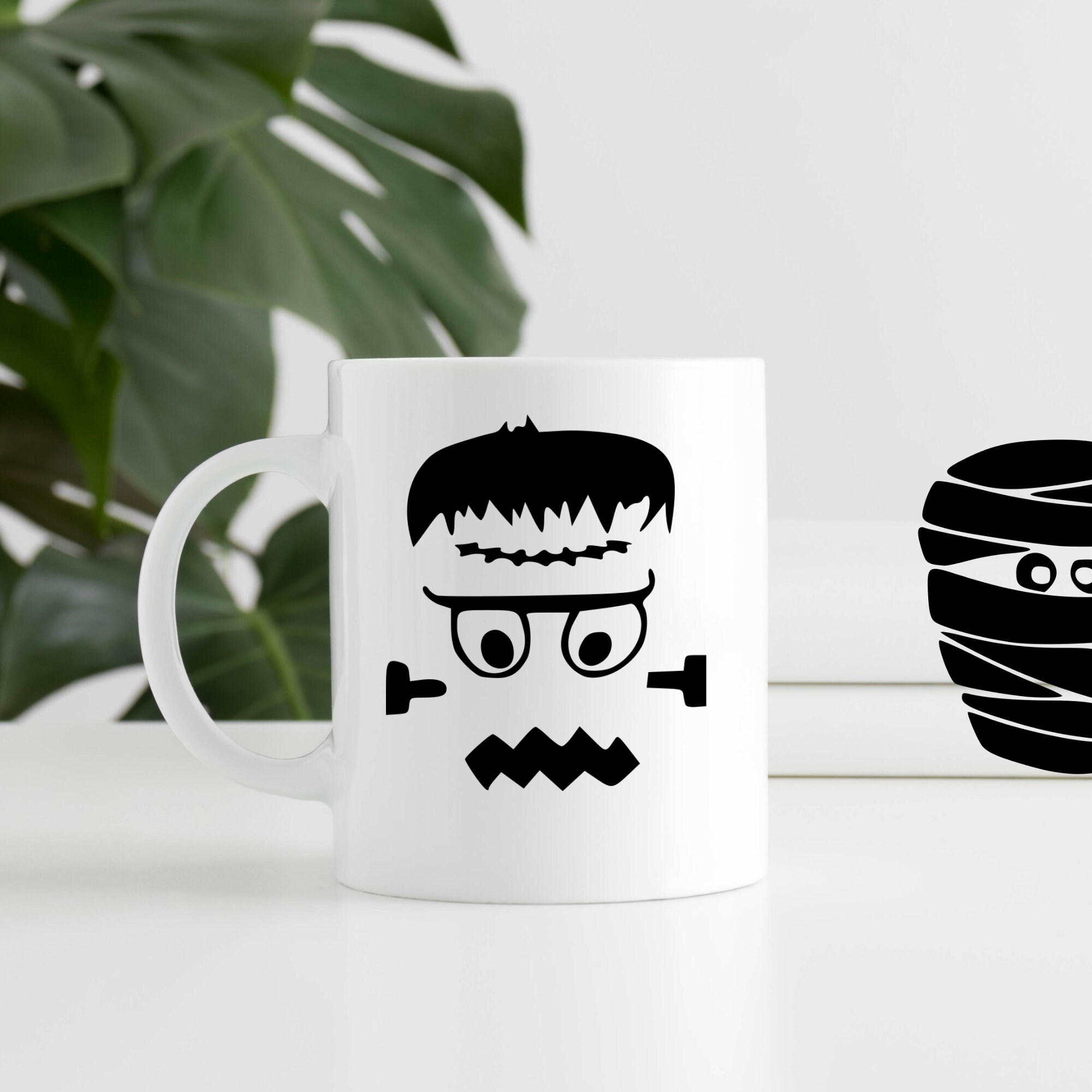 Frankenstein Monster SVG, Halloween SVG Faces Bundle, Mummy Face Svg ...