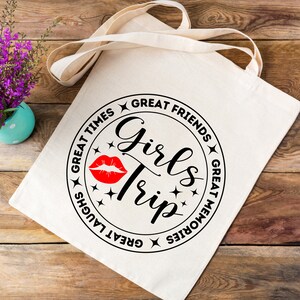 Girls Trip Svg Bundle, Girls Vacation, Besties Holiday, Girls Weekend ...