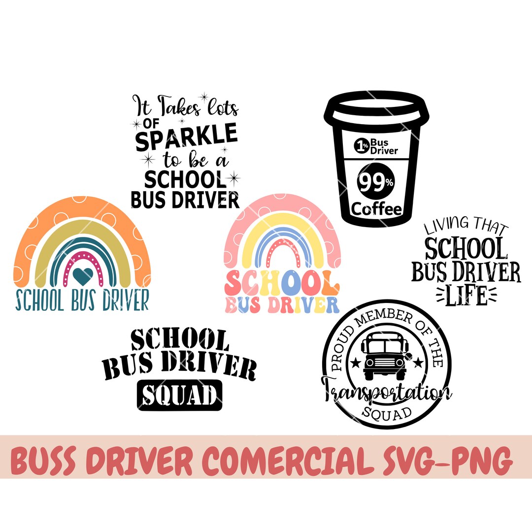 Bus Driver SVG, Bus Driver SVG Bundle, Bus Driver Shirt Svg, Back to ...