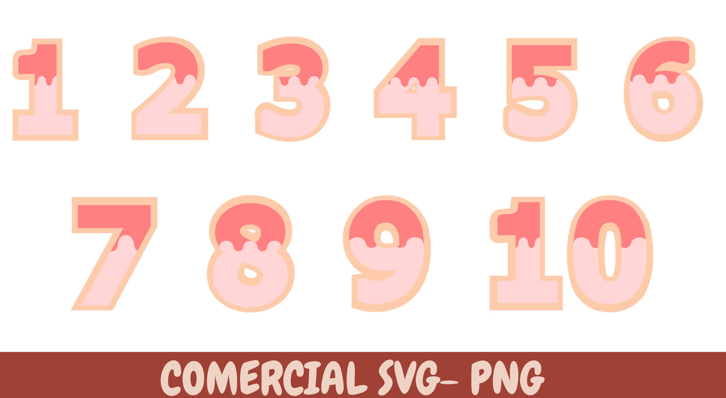 Donut Svg Donut Numbers Svg Happy Birthday Svg Donut Cake | Etsy